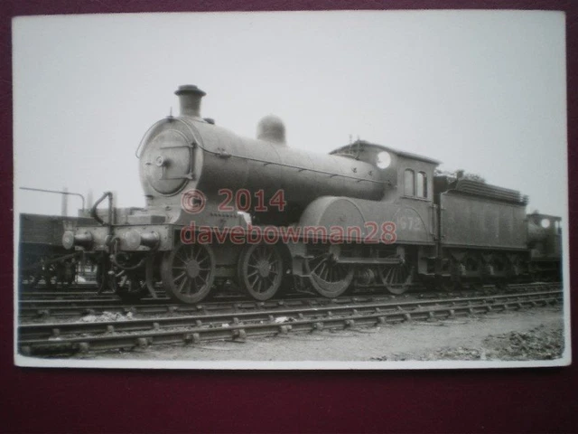 POSTCARD LNER W.WORSDELL Class D20 (Ner Class R) 4-4-0 Loco No 1672 £1. ...