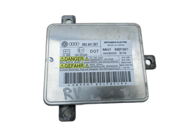 XENON LIGHT BALLAST Right for Audi A5 8T 07-12 8K0941597 W003T18471 £ ...
