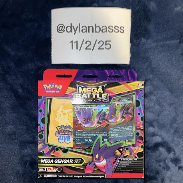 POKEMON CARD TCG Mega Battle Deck Mega Gengar EX - *NO HAUNTER PROMO* £ ...
