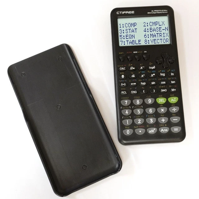 SCIENTIFIC CALCULATORS MATH Calculator with 417 Function Dot Matrix $14 ...