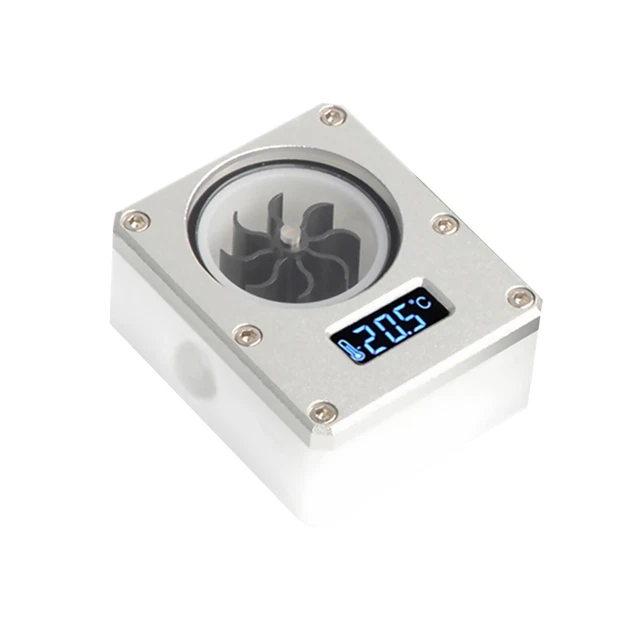 1X WATER COOLING Flow Meter Indicator For PC Water Cooling System G1/4 ...