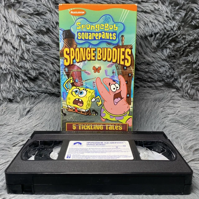 NICKELODEON SPONGEBOB SQUAREPANTS Sponge Buddies VHS Video Tape 5 Bob ... NICKELODEON SPONGEBOB SQUAREPANTS Sponge Buddies VHS Video Tape 5 Bob ...