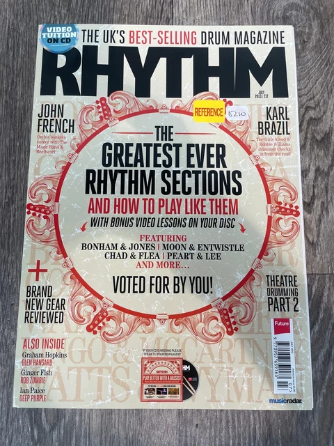 RHYTHM DRUM MAGAZINE: The Greatest Ever Rhythm Sections / Issue 216 ...