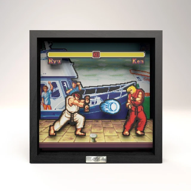 PIXEL FRAMES STREET Fighter II 2 (Arcade) - Boat Scene L (23x23 ...