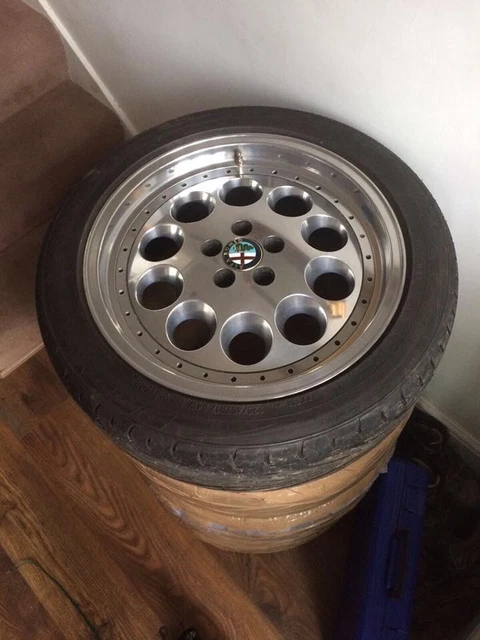 ALFA ROMEO 5X98 Zender Milano Alloy Wheels X4 £800.00 - PicClick UK