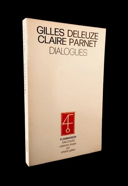 GILLES DELEUZE CLAIRE Parnet Dialogues II (Relié) EUR 135,25 - PicClick FR