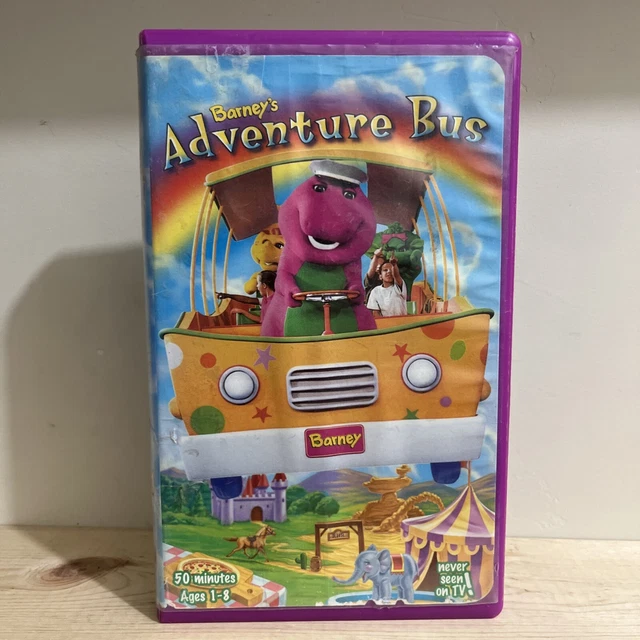 BARNEY - BARNEYS Adventure Bus (VHS, 1997) $17.85 - PicClick CA