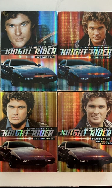 KNIGHT RIDER SEASON 1-4 Original DVD Set Complete Series David ...