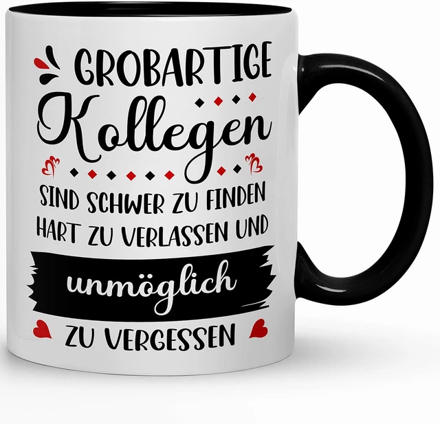 KAFFEEBECHER24 - TASSE Mit Spruch - Tasse Kollegin - Spülmaschinenfest ... KAFFEEBECHER24 - TASSE Mit Spruch - Tasse Kollegin - Spülmaschinenfest ...