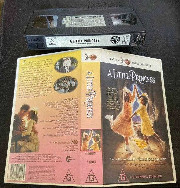 A LITTLE PRINCESS VHS Video Tape PAL 'Warner Brothers Entertainment ...