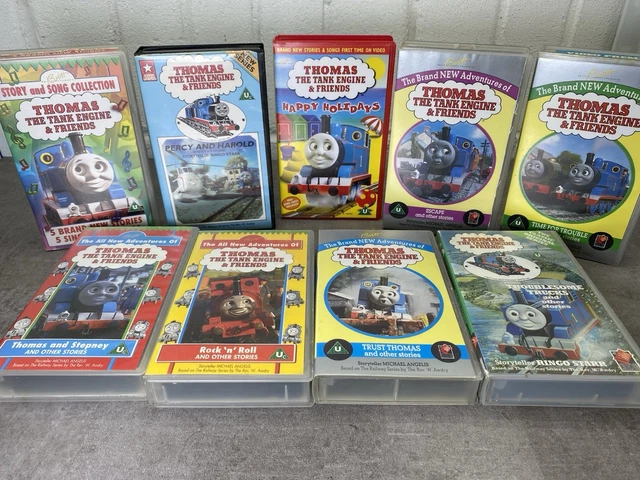 THOMAS THE TANK Engine & Friends VHS Bundle X 9 £69.88 - PicClick UK