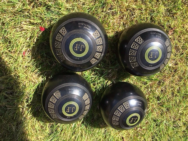 THOMAS TAYLOR Glasgow Lignoid Lawn Bowls Size 5. X4 £14.99 - PicClick UK