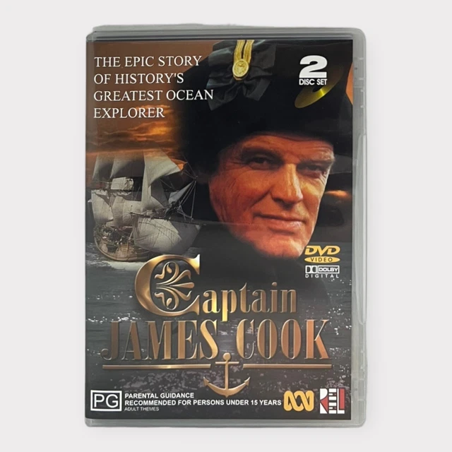 CAPTAIN JAMES COOK: Complete Australian Mini-Series DVD (2 Disc ...