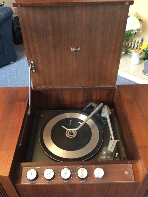 VINTAGE MARCONIPHONE MODEL 4016 Record Player Garrard Model 2000 £75.00 ...