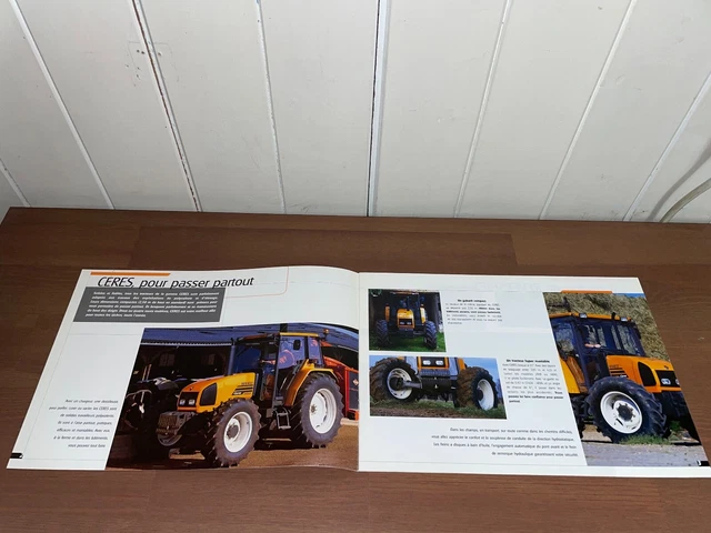 BROCHURE PROSPEKT PROSPECTUS TRACTEUR RENAULT CERES 300 tractor-traktor-fendt-ih EUR 4,99 ...