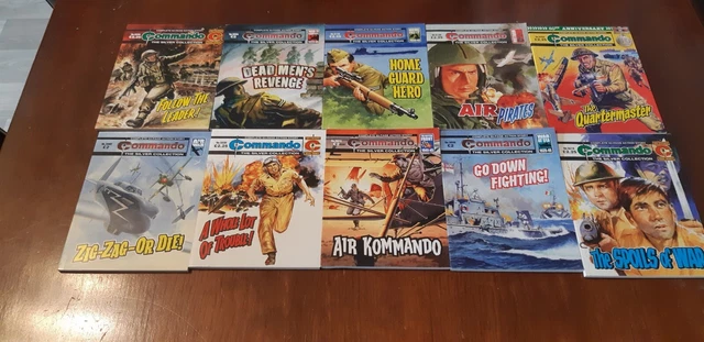 COMMANDO THE SILVER Collection Comic Books Bundle X10 EUR 5,86 - PicClick IT