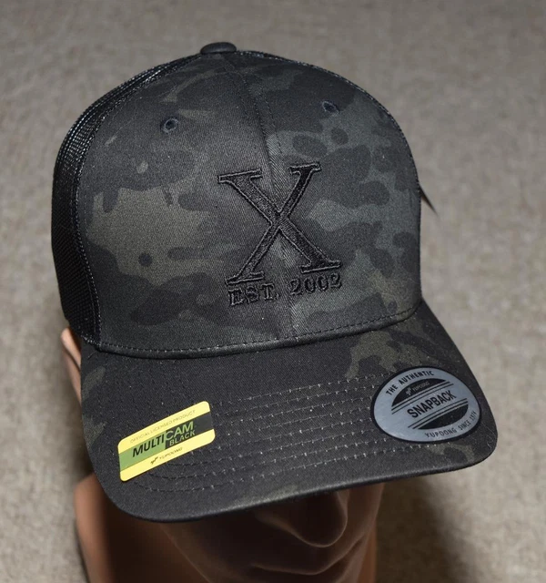 AUTHENTIC US NAVY SEAL Team Ten ST10 Multicam Black NSW SOF Ballcap Hat ...