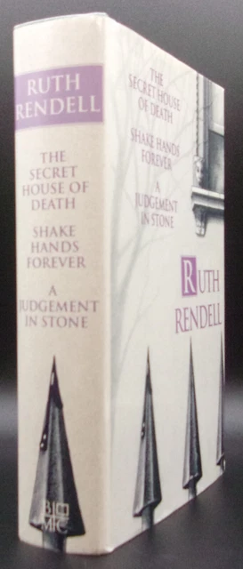 RUTH RENDELL 3 romans omnibus exclusif hardback DJ Mystery SECRET HOUSE ...