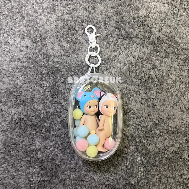 PURPLE SONNY ANGEL / Blind Box Figure Carry Case Keyring Charm £6.99 ...