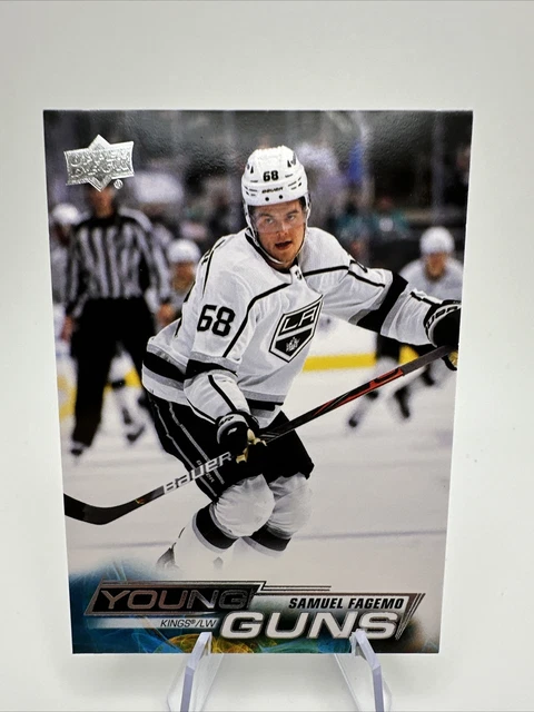 CARTE SAMUEL FAGEMO Los Angeles Kings 2022-23 pont supérieur #211 EUR 1 ...