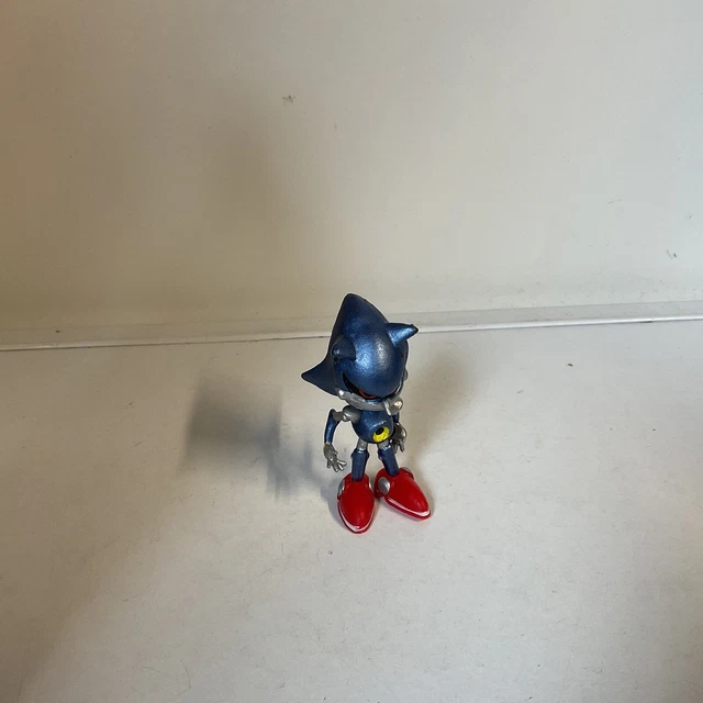 METAL SONIC ROBO Sonic The Hedgehog 2.5" Sonic PVC Figure Sega Toy £6. ...