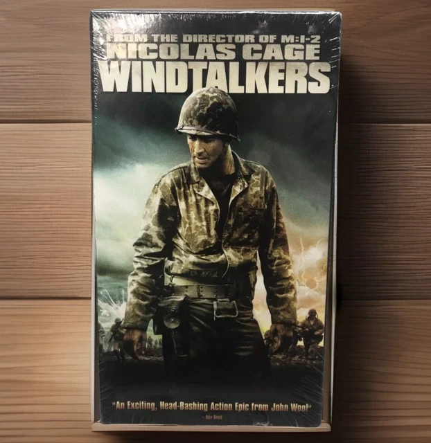 WINDTALKERS VHS MOVIE Nicolas Cage War WWII MGM Brand New Sealed £4.45 ...