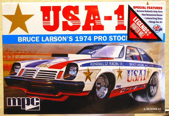1974 CHEVROLET VEGA Bruce Larsons USA 1 Pro Stocker 1:25 Mpc 828 EUR 45 ...