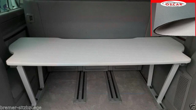 MULTIFLEX BOARD FOR VW T5 T6 T6.1 multivan bed extension shelf plain ...