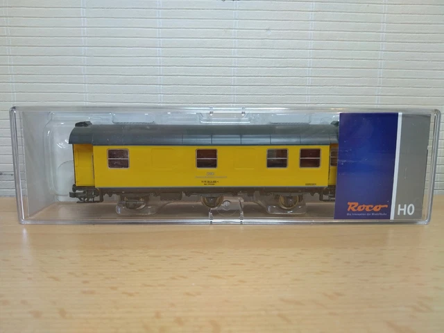 ROCO 41502 3 achsiger Bahndienstwagen der DB, 2 ter EUR 17,50 - PicClick DE