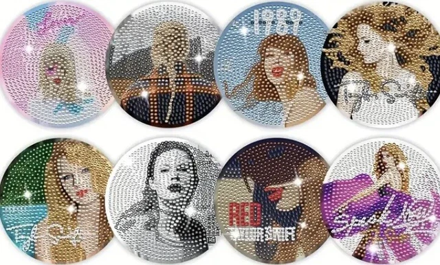TAYLOR SWIFT THE Eras Tour Album Covers Inspired DIY Diamond Art ...