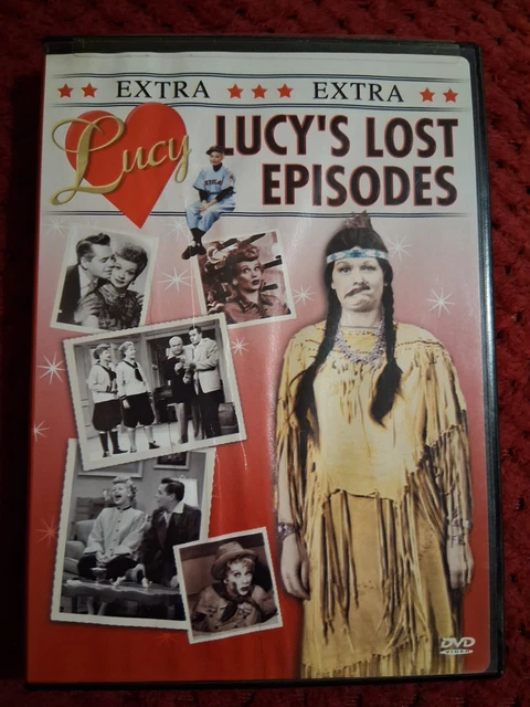 LUCY LUCY'S EXTRA Feature Lost Episodes Lucille Ball Sandy Oliveri Dvd ...