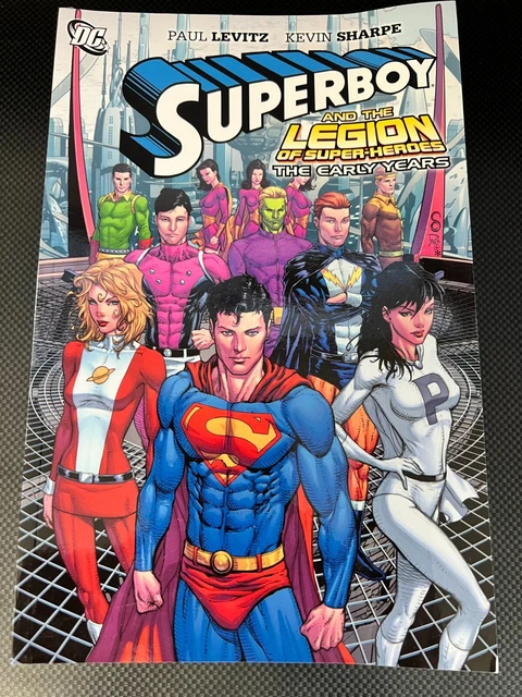 SUPERBOY AND THE Legion of Super-Heroes The Early Years DC TPB BRAND ...