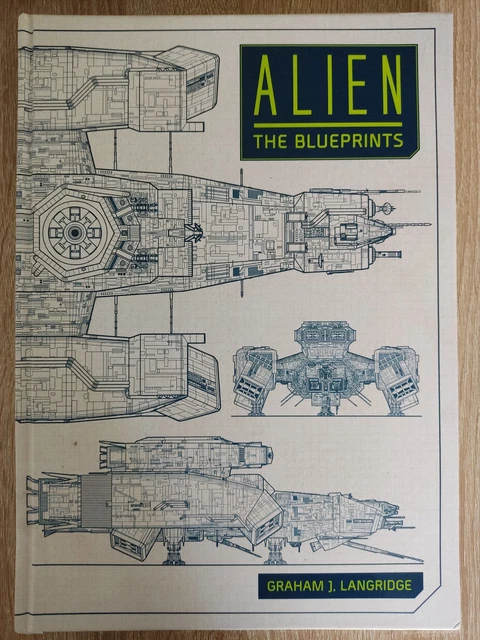 ALIEN THE BLUEPRINTS Artbook Aliens Resurrection Covenant Prometheus ...