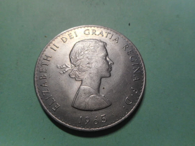 PIECE CHURCHILL ELIZABETH Ii Dei Gratia Regina Fd 1965 Commemorative EUR 1,95 - PicClick FR