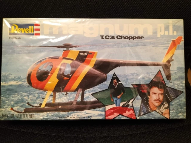 MAQUETTE - MODEL - Magnum P.i. Tc's Chopper Helicoptere - Revell 4416 ...