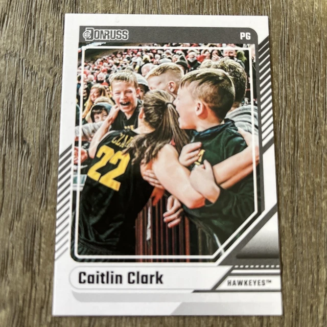 CAITLIN CLARK COLLECTION 2024 Panini Donruss Rookie Card No. 20 Iowa ...