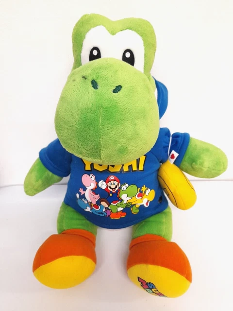 BUILD-A-BEAR OFFICIAL NINTENDO Super Mario Yoshi 17” Plush Soft Toy ...