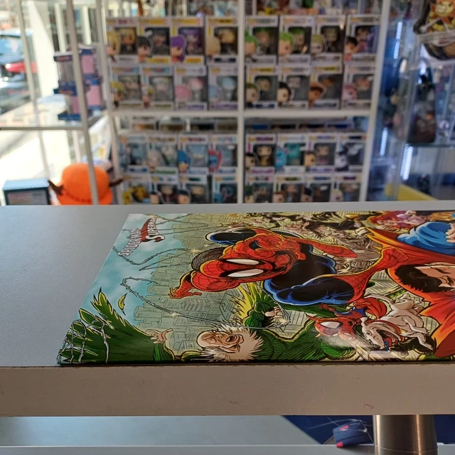SPIDER-MAN/SUPERMAN WRAPAROUND VARIANT DI KAARE ANDREWS Ed. PANINI EUR ...