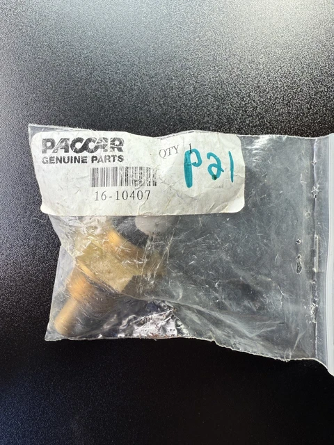 OEM PACCAR 16-10407 Water Temp Sensor Kenworth Peterbilt Coolant Gauge ...