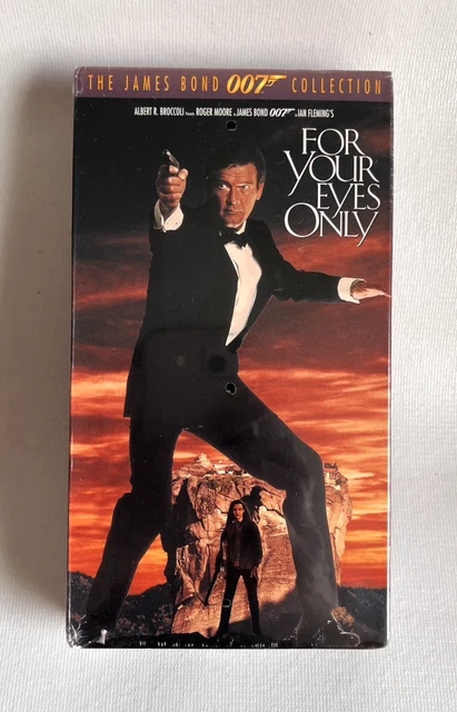 FOR YOUR EYES Only: Roger Moore as James Bond 007 VHS New Sealed £17.76 ...