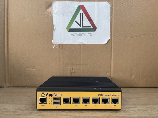 LANNER ELECTRONICS FW-7525C-AP 2 with No PSU AppNeta M25 microAppliance ...