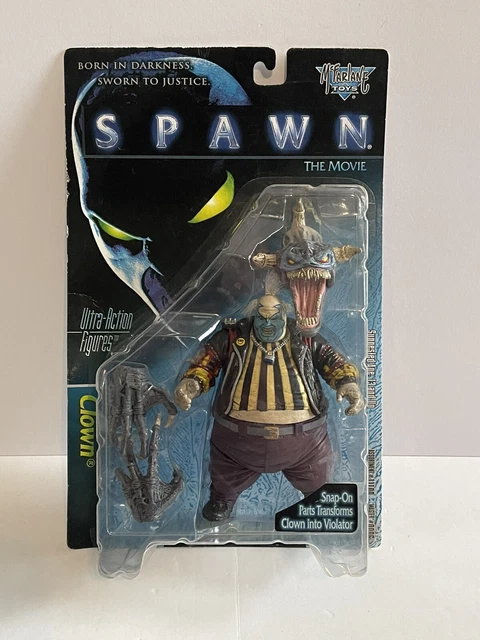 FIGURA DE PAYASO McFarlane Toys 1997 Spawn the Movie sin usar sin usar ...