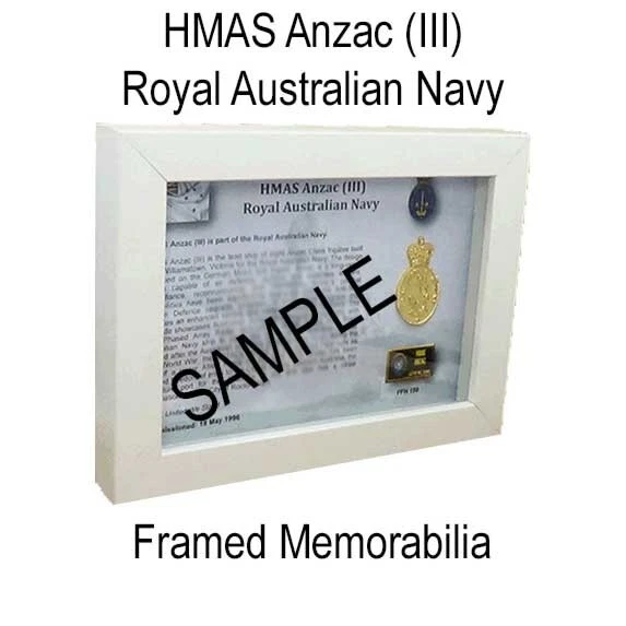 HMAS ANZAC (III) Royal Australian Navy $65.00 - PicClick AU