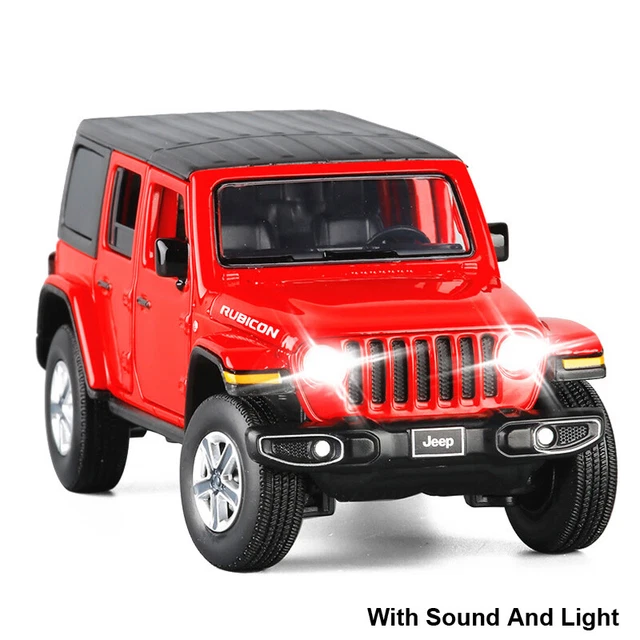 JEEP WRANGLER RUBICON SUV 1:32 Diecast Child Model Car Toy Collection ...