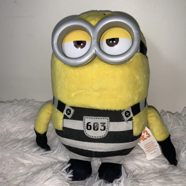DESPICABLE ME 3 Prisoner Jail Time Tom Minion Plush Minions Movie ...