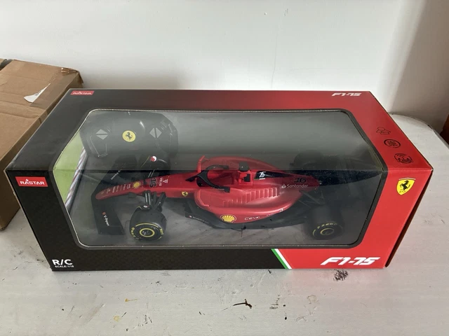 FERRARI F1-75 RC Car 1:18 Scale Formula 1 Remote Control Car Driver (2022 Car) £26.72 - PicClick UK
