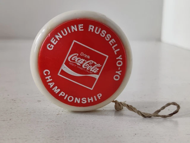 GENUINE RUSSELL YO-YO Coca Cola Championship Yoyo 70's/80's Perfectly ...