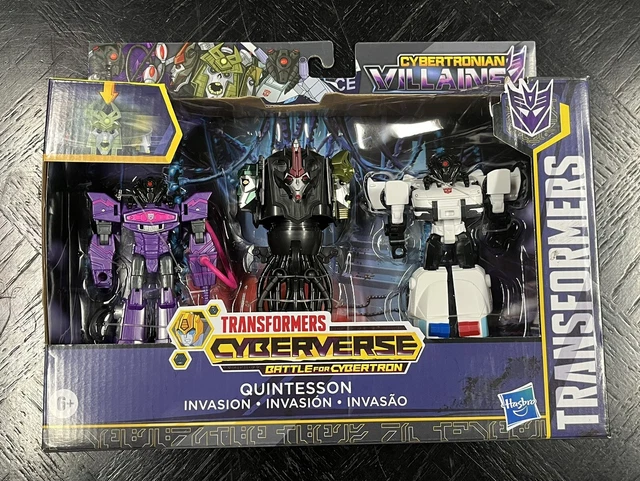 QUINTESSON INVASION TRANSFORMERS Cyberverse Battle Cybertron Shockwave ...