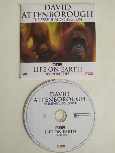 DAVID ATTENBOROUGH BBC Life on Earth Life in The Trees Daily Mirror ...