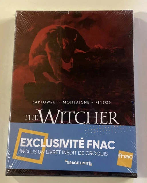 COFFRET THE WITCHER Sapkowski Pinson Bragelonne illustration Sorceleur ...